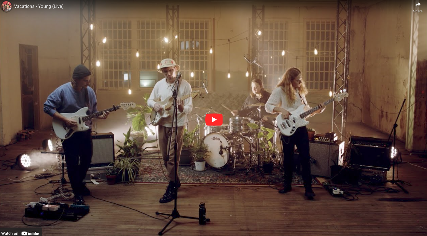 Vacations Perform "Young" Live - Tommirock